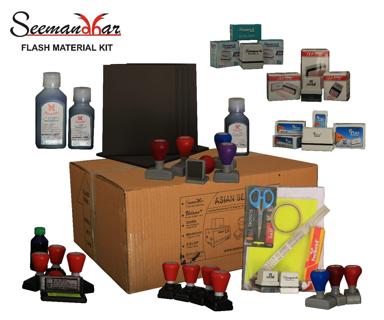 Flash Stamp Material UF-Kit – Asian Seemandhar