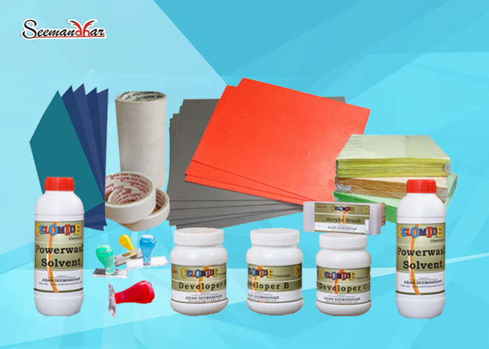 Sheet Polymer Stamp Raw Material Kit – R (Regular) – Asian Seemandhar