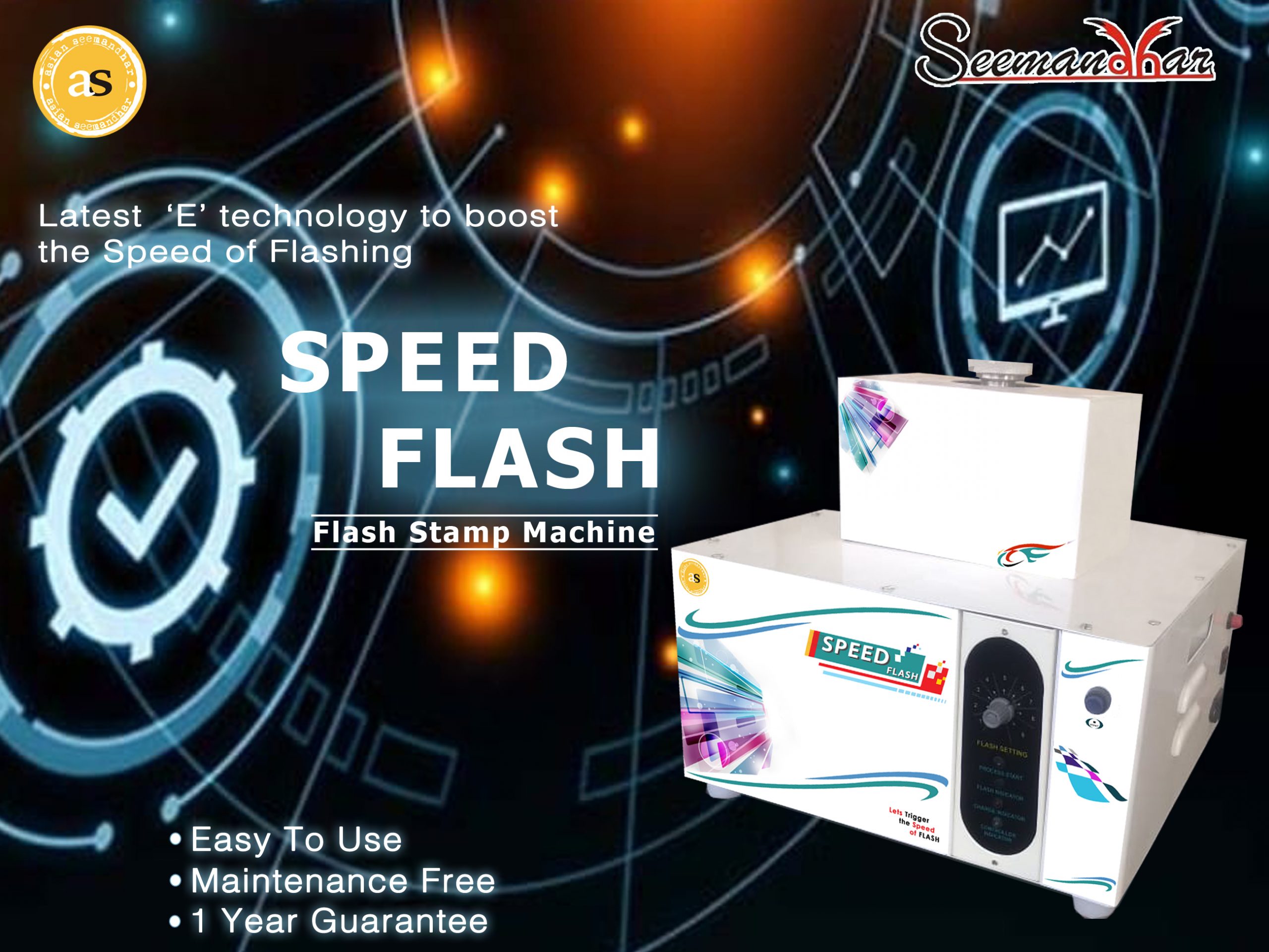 Flash Stamp Machine SpeedFlash – Asian Seemandhar